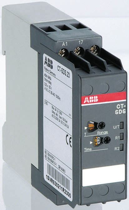 1SVR630211R2300 CT SDS 23 ABB Single Function Time Delay Relay 380 440V Ac DPNO 0 05 S