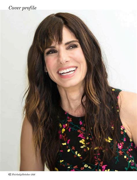 Sexy Beautiful Babes Sandra Bullock Fairlady Magazine October 2016 Issue