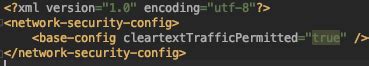 Android Kotlin Network Error No Network Security Config Specified Stack Overflow