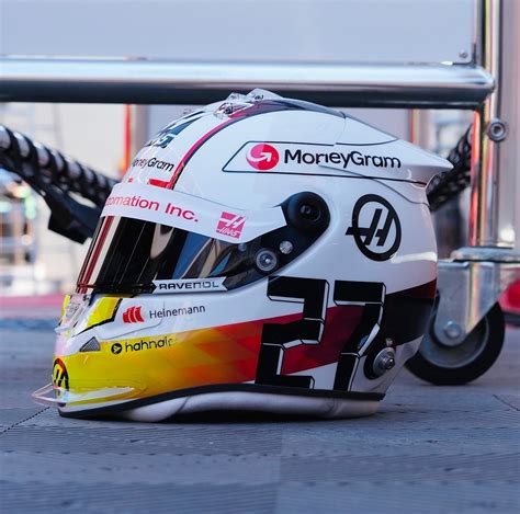 Racing Helmets Garage Schuberth Sp1 Carbon N Hülkenberg Barcellona 2024 By Jens Munser Designs