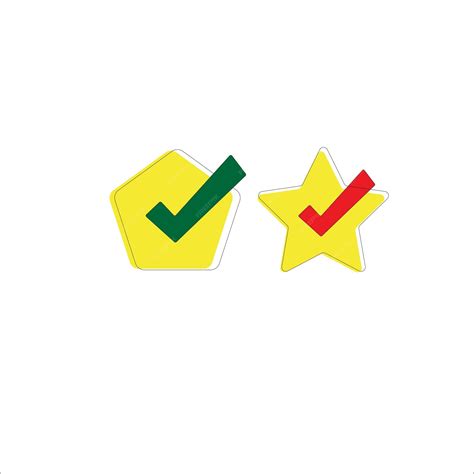 Premium Vector Check Mark Icon Vector Illustration Tick Symbol In