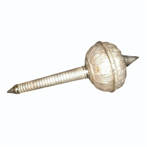 Silver Brass Hanuman Gada At ₹ 1400kg Mace Weapon In Hyderabad Id