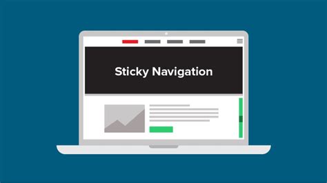 How To Create Sticky Navbar On Scroll