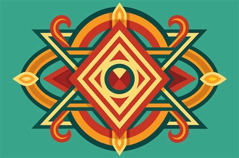 Premium Vector Abstract Reinterpretation Of A Classic Symbol Contemporary Twist On A