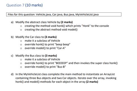 Solved Abstract Public Class