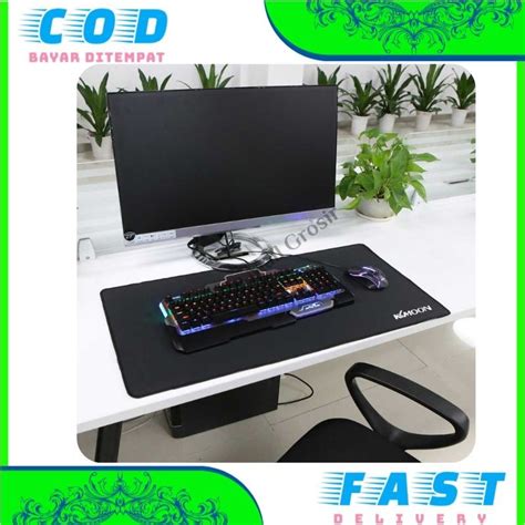 Jual Tempat Mouse Gaming Gaming Mouse Pad Xl Desk Mat Polos Mp Shopee Indonesia
