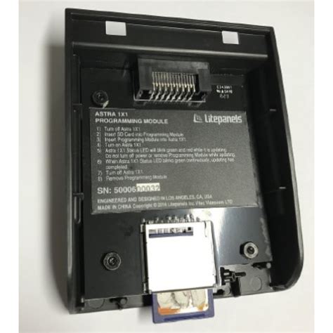 FG Astra 1x1 Programming Module LITEPANELS ACCESSORIES NAWON USA