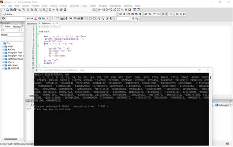 Fibnacci数列递归实现 20221305赵月溪 博客园