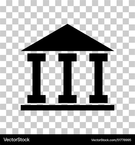 Building University Architecture Icon Museum Vector Image