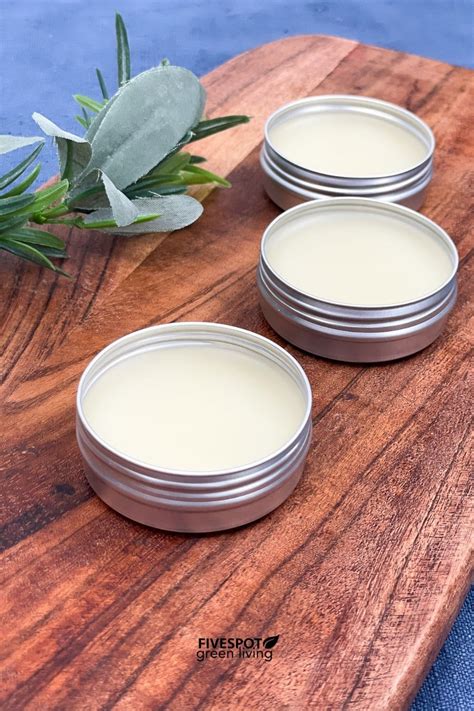 Easy Homemade Peppermint Lip Balm Five Spot Green Living
