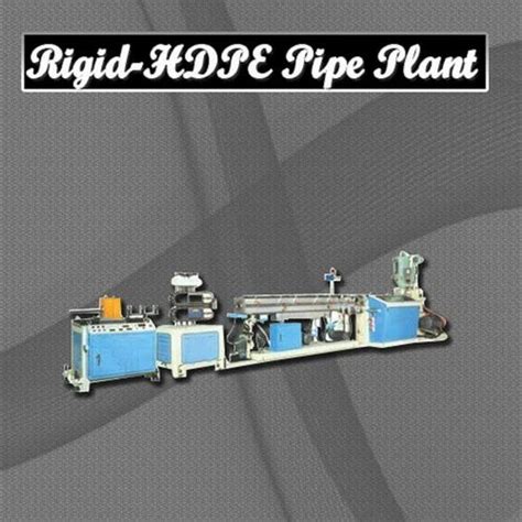 Semi Automatic Rigid And Hdpe Pipe Plant At ₹ 450000piece In Ahmedabad