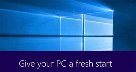 Refresh Windows Tool Microsoft Propose Un Grand Nettoyage De Windows 10 Ginjfo