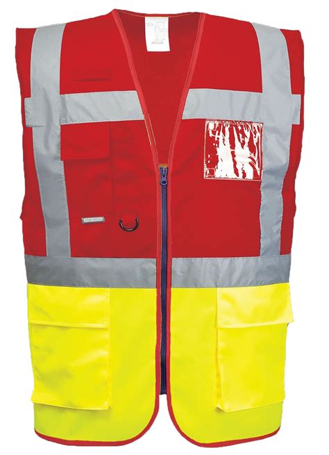 Hi Vis Vest Paris Executive Red Xl C276 03 Xl