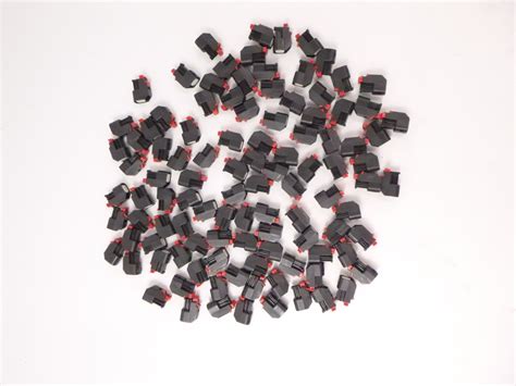 Pack Delphi PBT GF Pin Terminal Connectors Red Black OneClick Warehouse