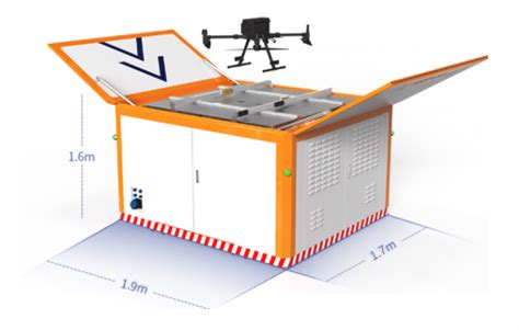 星逻智能UltraHive Mk5 固定式轻量化机库 无人机配件 充电器 产品 无人机网www youuav 无人机专家 无