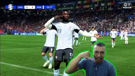 البرتغال ضد جورجيا Fc 24تجربه أكثر من روعه Youtube