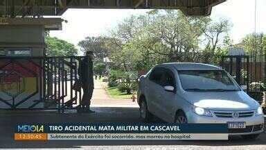 Meio Dia Paraná Cascavel Militar do Exército morre ao ser atingido