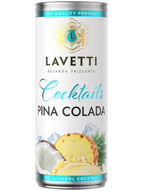 Коктейль Lavetti Pina Colada, in can 0.25 л цена, отзывы | Лаветти Пина ...