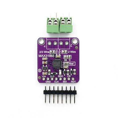 Max31865 Rtd Temperature Thermocouple Sensor Amplifier Module For