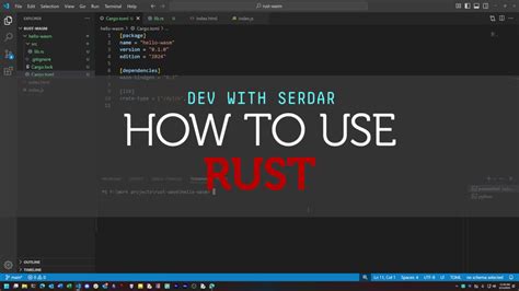 How To Create A Simple Webassembly Module With Rust Infoworld