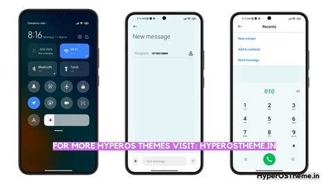 Texture Design Hyperos Theme For Xiaomi With Dynamic Anime Experience
