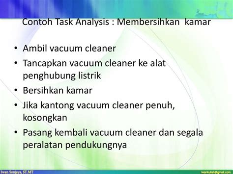 Ppt Task Analisys Analisa Tugas Powerpoint Presentation Free