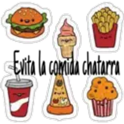Sticker Maker 418 Comida Fea