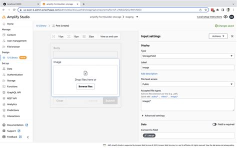 Building A Social Network App With Amplify Form Builder And Storage