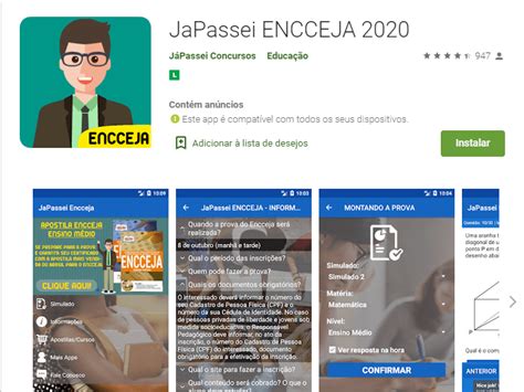 SIMULADO ENCCEJA Ensino Fundamental e Médio