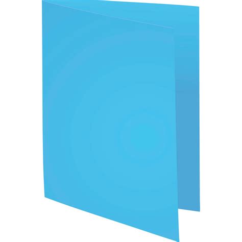 Exacompta Forever Square Cut Folder A4 220g Blue 5 Packs Of 100 410010E