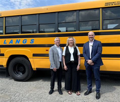 Langs Bus Lines Zero Emission Buses Canada Infrastructure Bank Cib