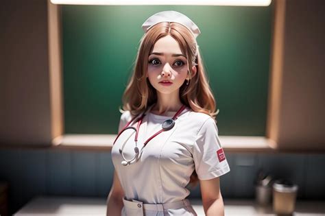 Premium Ai Image A Nurse From The Anime