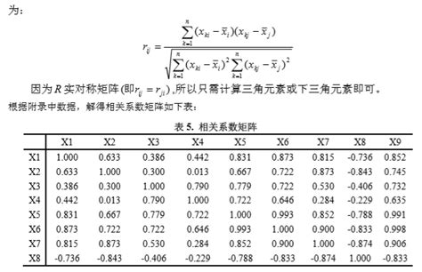 数学建模之主成分分析法全局主成分分析法 Csdn博客