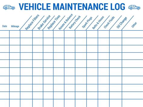 Vehicle Maintenance Tracking Spreadsheet Db Excel