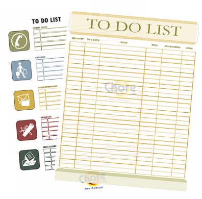 Household Chore Charts Free Printable Chore Chores Made Easy Household Chores Chart