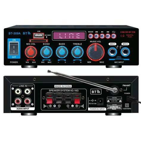 Audio Amplifier With Mic Input To Usb