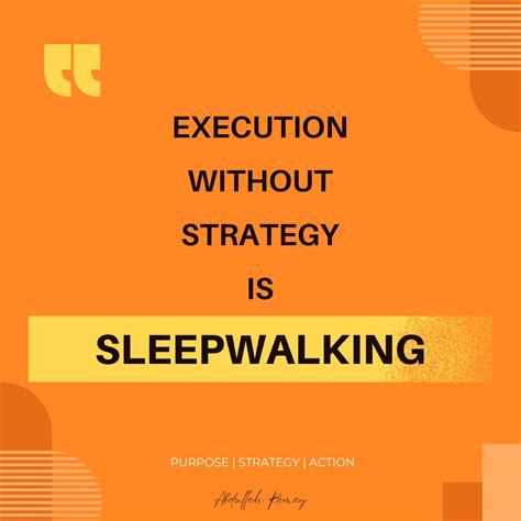 Abdullah Ramay On Linkedin Strategy Without Execution Is A Beautiful Dream 💭 Execution Without