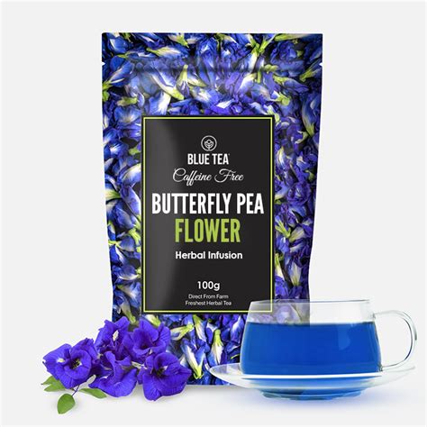 Buy Butterfly Pea Flower Tea 100g 200 Cups Blue Tea