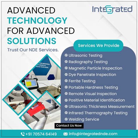 Understanding Non Destructive Testing And Ndt Services By Integrated Solution Medium