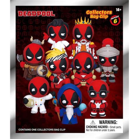 3d Foam Key Ring Deadpool Series 6 Pure Blades
