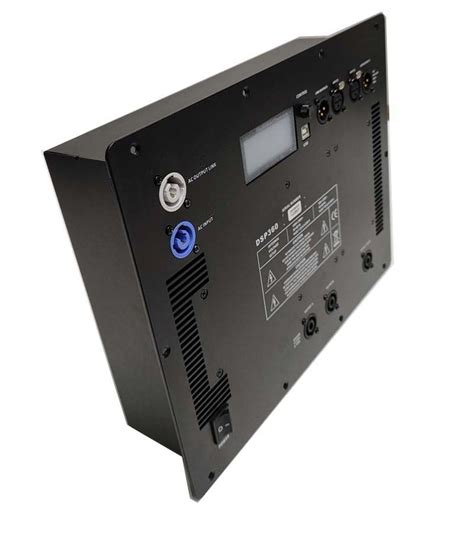 D360 3ch Class D Active Transistor Amplifier Plate Module With Dsp For