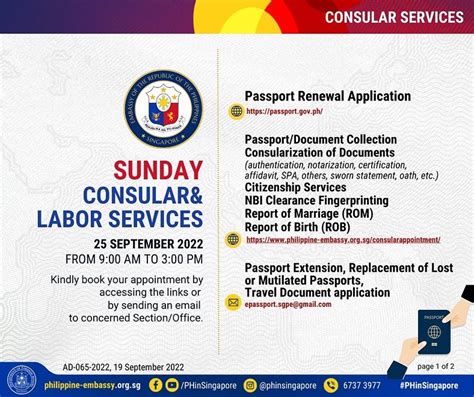 The Philippine Embassy Philippine Embassy In Singapore Facebook