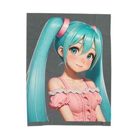 Miku Blanket Hatsune Miku Cover Comforter Anime Bedding T For
