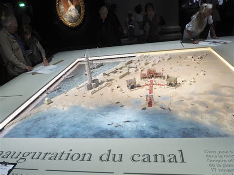 Exposition Lépopée Du Canal De Suez à Linstitut Du Monde Arabe