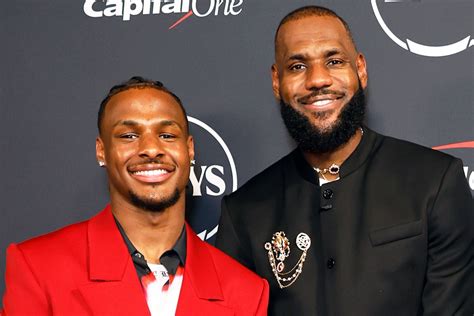 Lebron James Delighted With Bronny James 2024 Nba Draft Projection