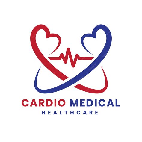Premium Vector Cardiology Logo Design Heart Rate For Medical And