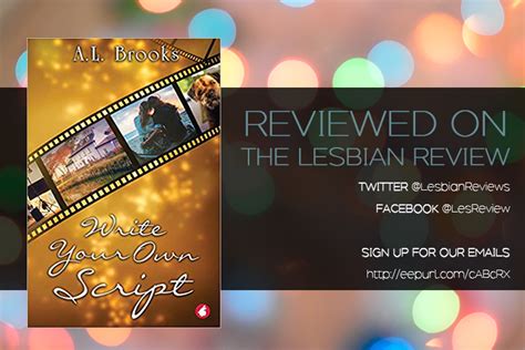 write your own script by a l brooks book review · the lesbian review
