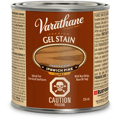 RUST OLEUM Varathane Premium Gel Stain KR183 Y60501 Shop Wood Stain TENAQUIP