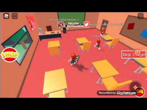 Kuzenim Ile Robloxta Okuldan Ka Oynuyorum Youtube