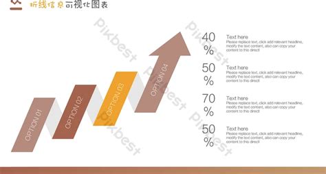 Polyline Information Visualization Retro Color Ppt Chart Powerpoint